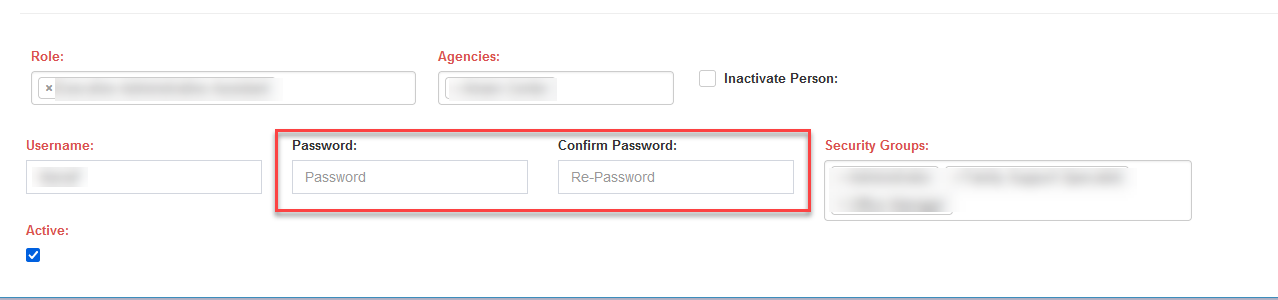 Updating your Password - Step by Step